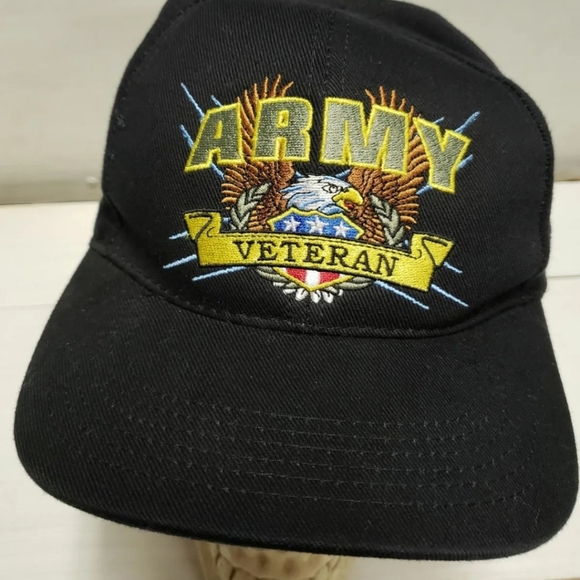 JWM Wholesale | Accessories | 2 War Veterans Velcro Hats Ww2 Army Usa ...
